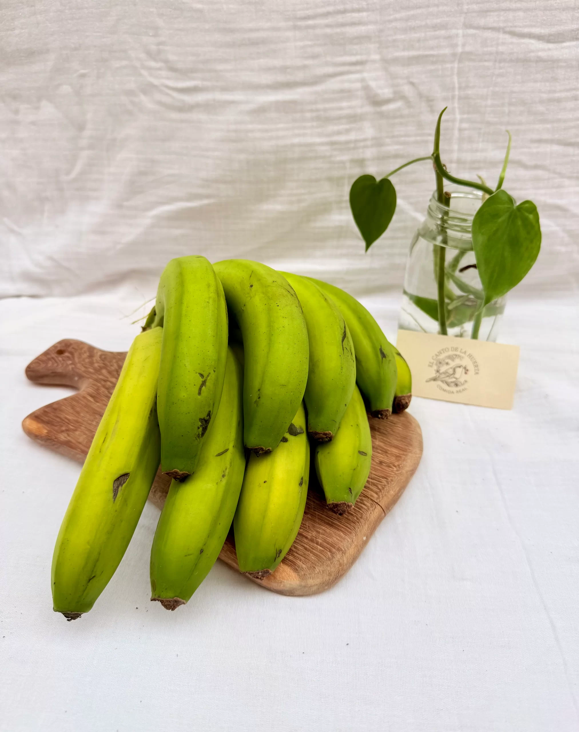 Banano verde y/o Maduro x 1000g ( Aprox 5 a 7 ud ) - El Canto de la Huerta